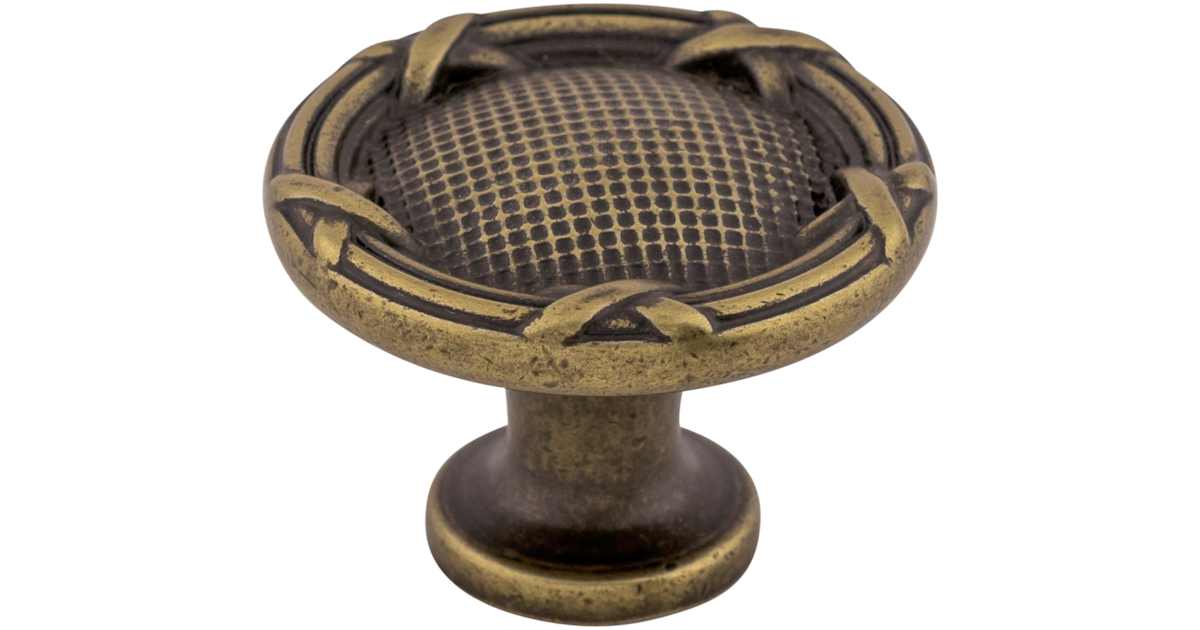 Top Knobs M942 Ribbon 1-1/4 Inch Mushroom Cabinet Knob from the ...