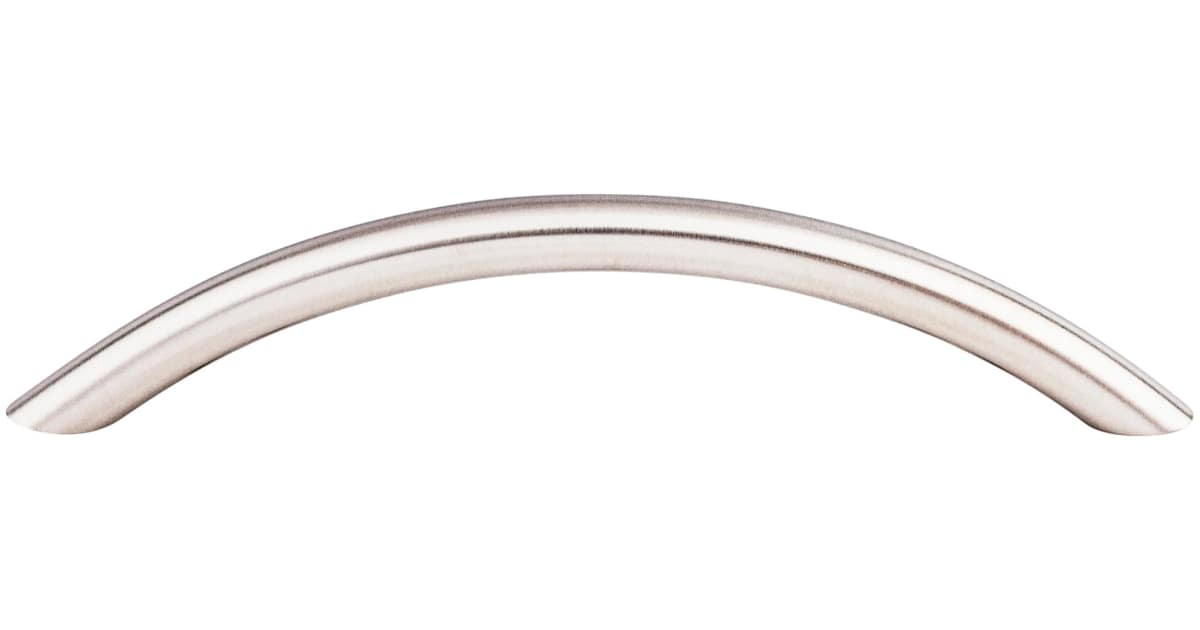 Top Knobs SS15 Solid 5-1/16 Inch Center to Center Arch Cabinet Pull from the Stainless ...