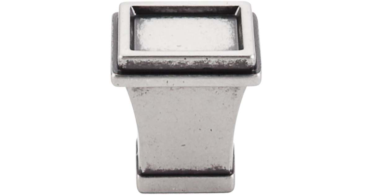 Top Knobs TK185PTA Great Wall 1-1/8 Inch Square Cabinet Knob from the ...