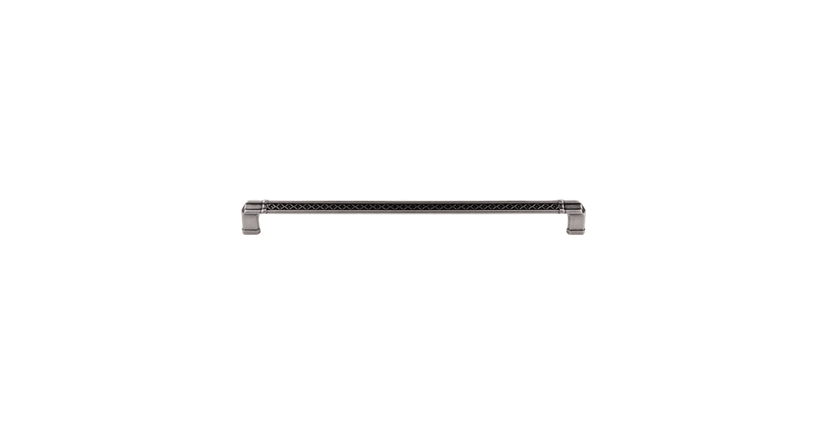Top Knobs TK207PTA Tower Bridge 12 Inch Center to Center Handle Cabinet Pull from the Tower ...