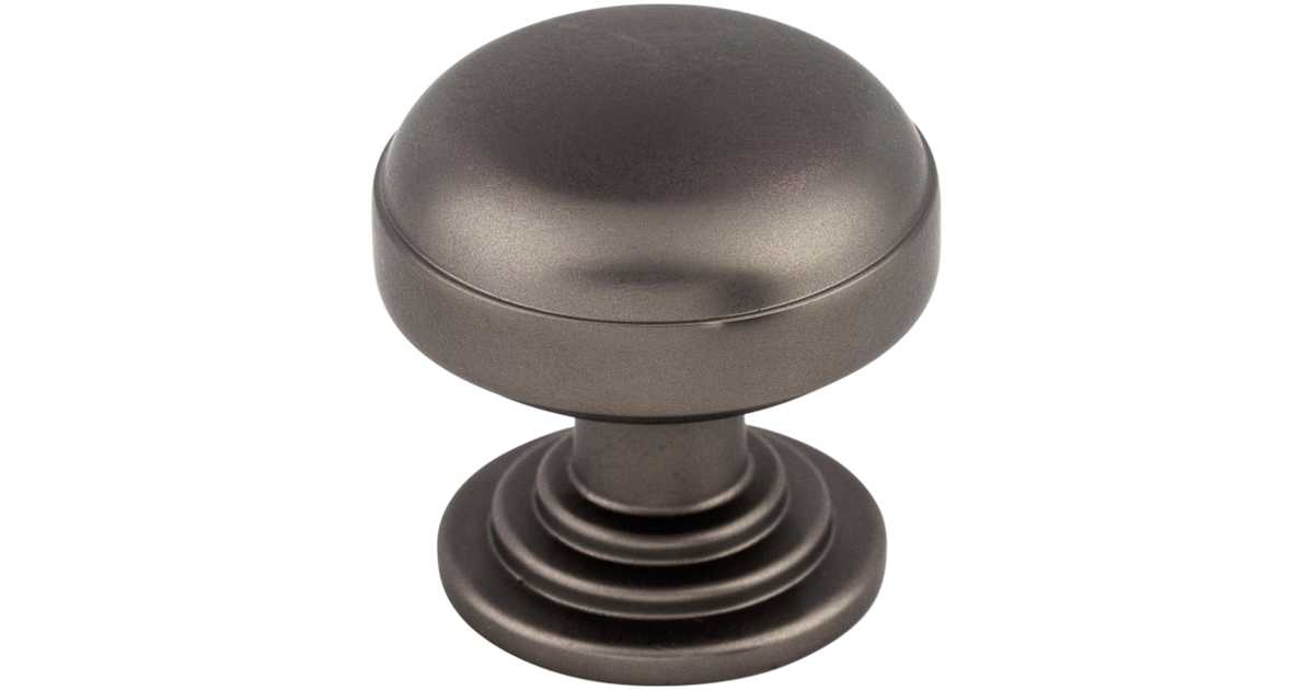 Top Knobs TK3000AG Ellis 1-1/4 Inch Mushroom Cabinet Knob | Ferguson Home