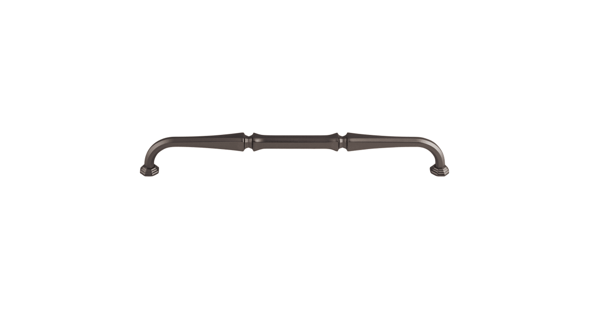 Top Knobs TK344AG Chalet 9 Inch Center to Center Handle Cabinet Pull from the Chareau Collection ...