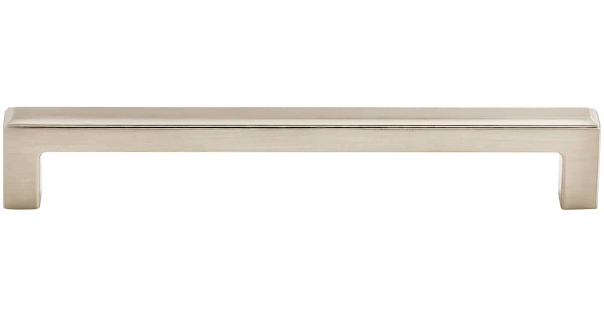 Top Knobs TK674BSN Podium 6-5/16 Inch Center to Center Handle Cabinet Pull from the Transcend ...