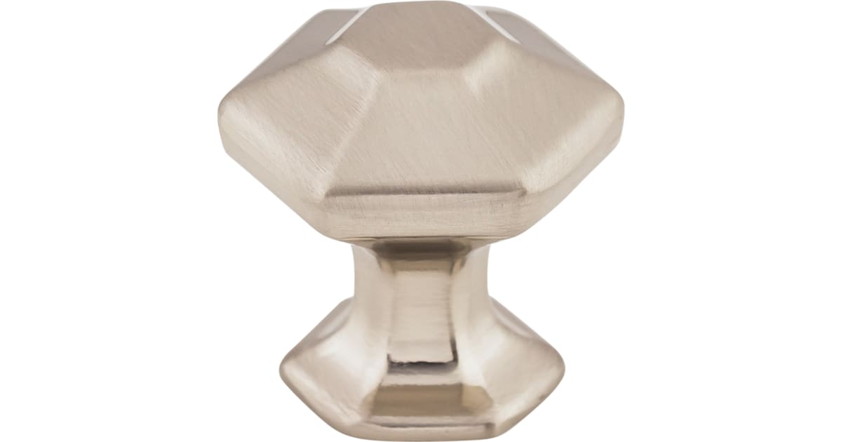 Top Knobs TK711BSN Spectrum 1 Inch Geometric Cabinet Knob from the Transcend Collection ...