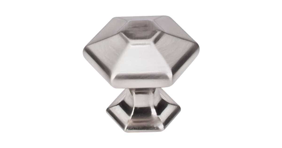 Top Knobs TK712BSN-10PACK Spectrum 1-1/8 Inch Geometric Cabinet Knob ...