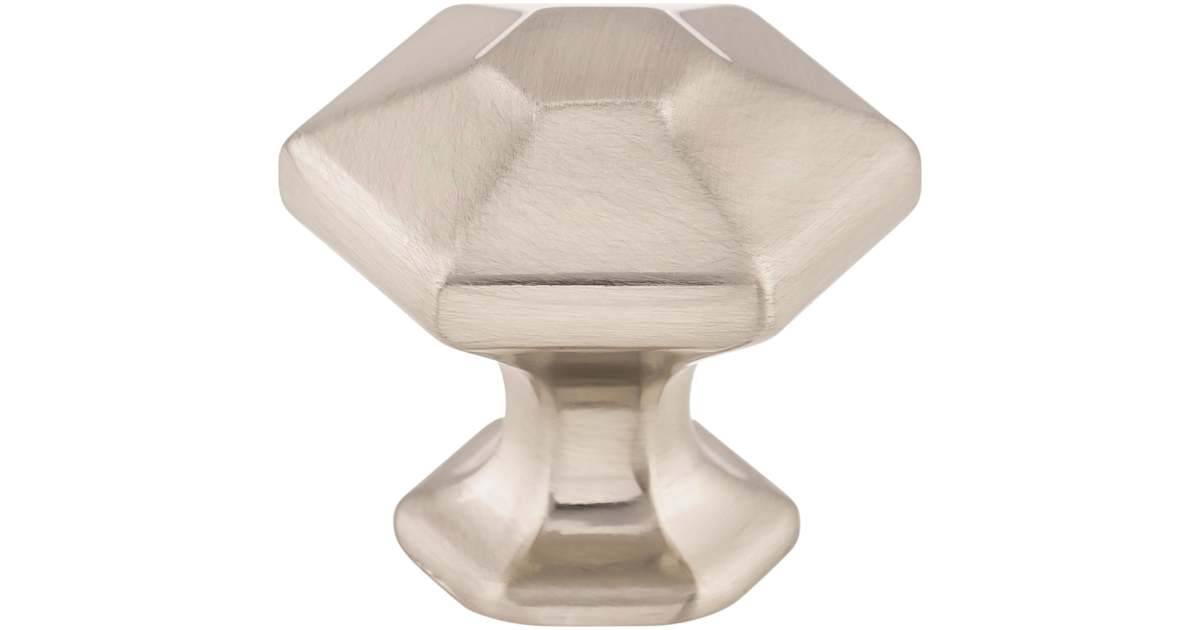 Top Knobs TK712BSN Spectrum 1-1/8 Inch Geometric Cabinet Knob from the Transcend Collection ...