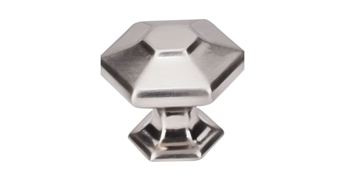 Top Knobs TK713BSN-10PACK Spectrum 1-1/4 Inch Geometric Cabinet Knob ...