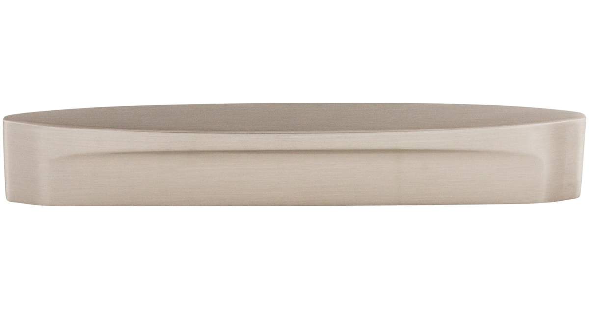 Top Knobs TK75BSN Oval 5 Inch Center to Center Oval Cabinet Pull from the Sanctuary Collection ...