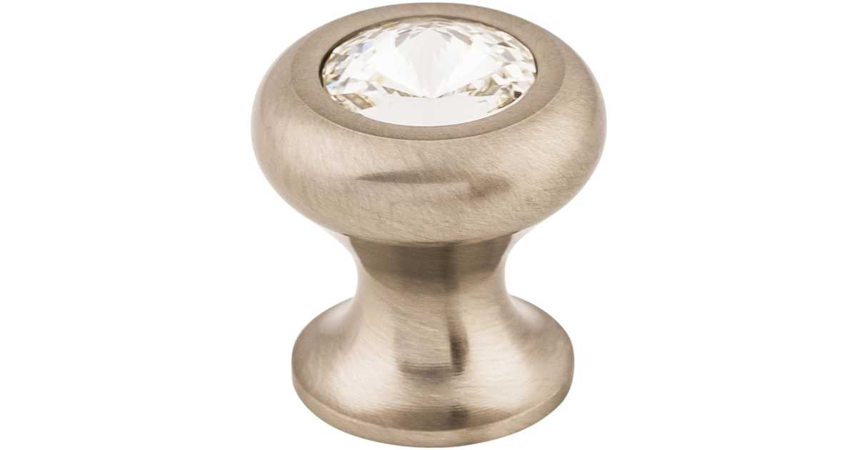 Top Knobs TK845BSN Hayley 15/16 Inch Mushroom Cabinet Knob from the ...