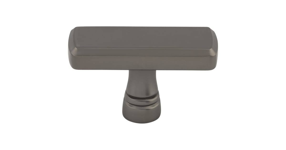 Top Knobs TK851AG Kingsbridge 1-7/8 Inch Rectangular Cabinet Knob from the Devon Collection ...