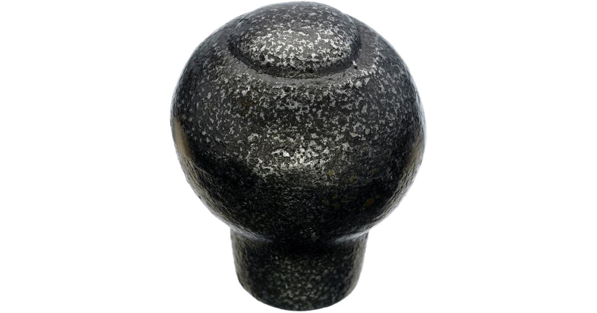 Top Knobs M440 Chateau II Collection 1 Inch Pewter Pommel Cabinet ...