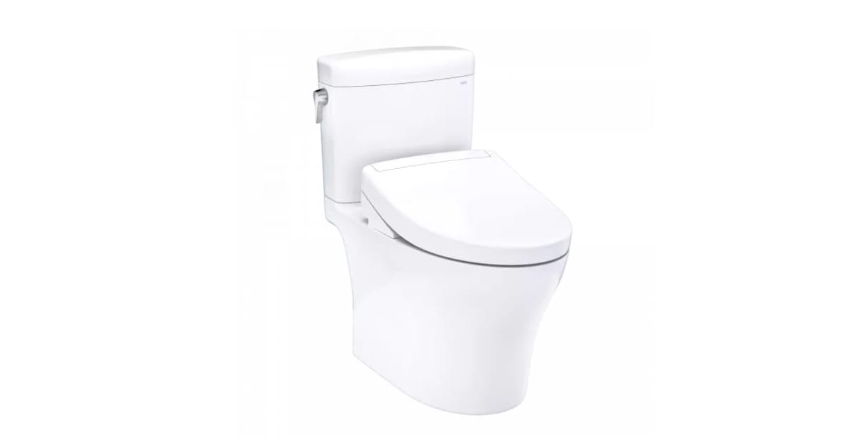 TOTO MW4363446CEMFGN#01 Aquia IV Cube WASHLET+ S5 Two-Piece Toilet - 1.28 GPF/0.9 GPF | Ferguson ...