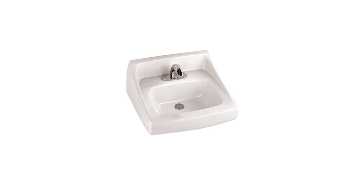 TOTO LT307.8#01 Reliance Commercial 21" Wall Mounted Bathroom Sink with ...