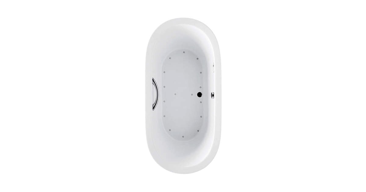 TOTO ABA794L#01N Nexus 71-3/8" Acrylic Air Bathtub for Drop In ...