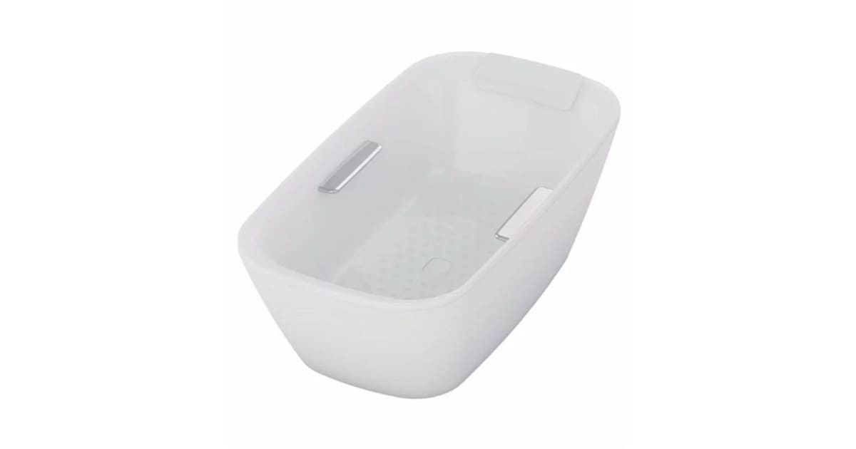 TOTO ABF992X#01DCP Neorest 70-7/8" Free Standing Solid Surface Soaking ...