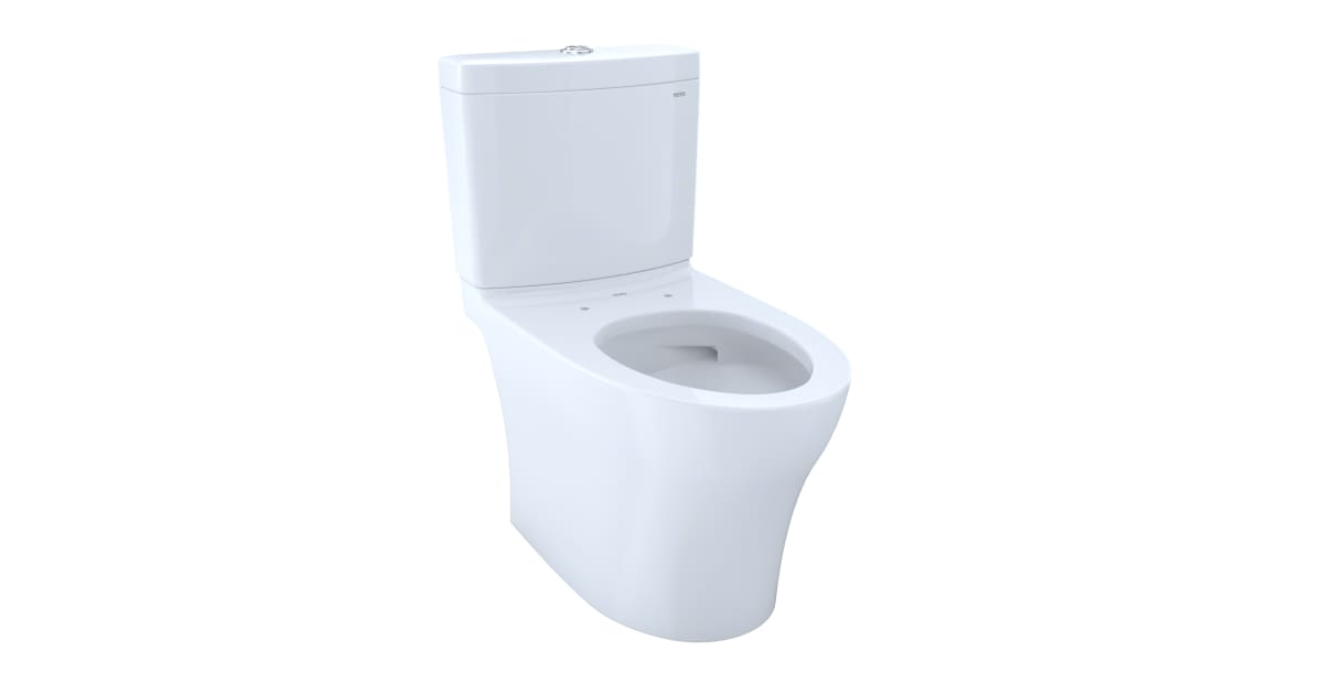 TOTO CST446CUMFG#01 Aquia IV 0.8 / 1 GPF Two Piece Elongated Chair ...
