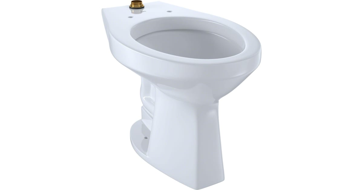 TOTO CT705ULN#01 Commercial Elongated Toilet Bowl Only - Less Seat ...