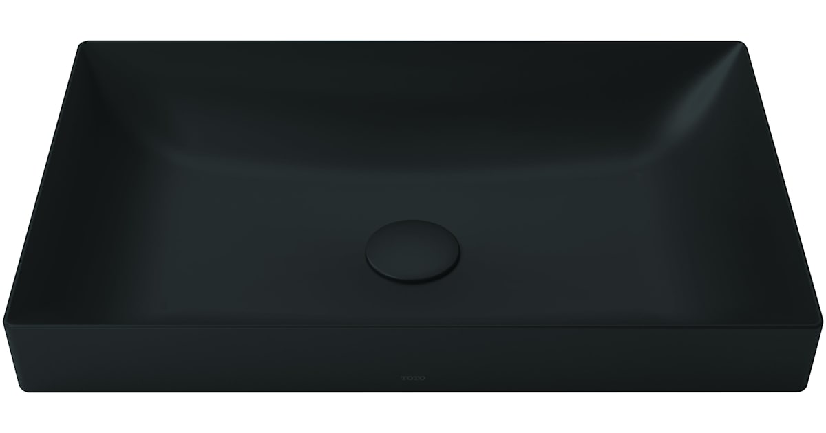 TOTO LT476#MBL Kiwami Renesse 23" Rectangular Ceramic Vessel Bathroom ...