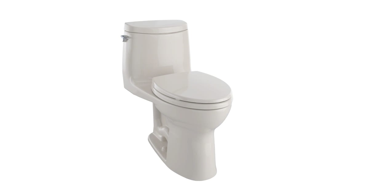 TOTO MS604114CUFG#03 Ultramax II One Piece Elongated 1.0 GPF Toilet ...