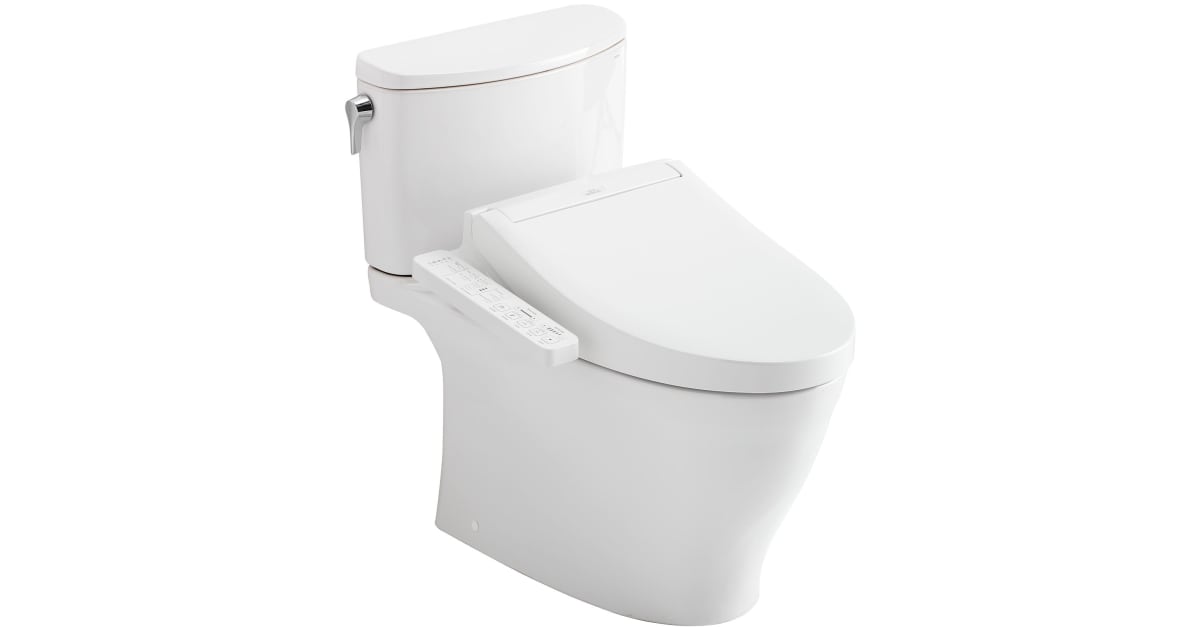 TOTO MW4423074CEFG#01 Nexus 1.28 GPF Two Piece Elongated Toilet with ...
