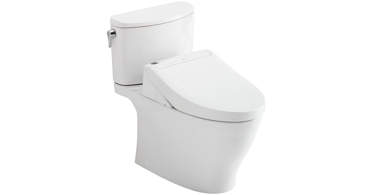 TOTO MW4423084CUFG#01 Nexus 1 GPF Two Piece Elongated Toilet with Left ...