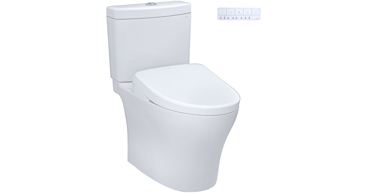 TOTO MW4464736CEMGNA#01 Aquia IV 0.9 / 1.28 GPF Dual Flush Two Piece ...