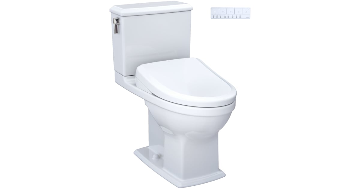 TOTO MW4944724CEMFGA#01 Connelly 0.9 / 1.28 GPF Dual Flush Two Piece ...