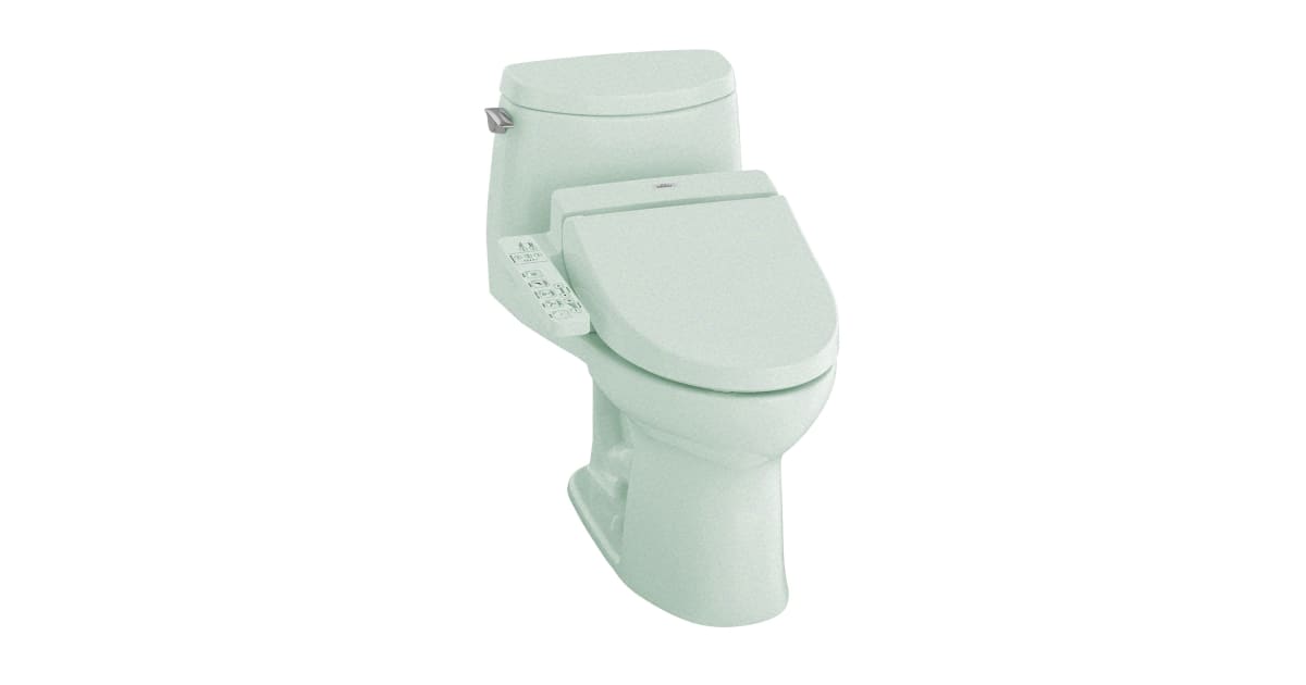 TOTO MW6042034CUFG#01 UltraMax II 1 GPF One-Piece Elongated Toilet ...