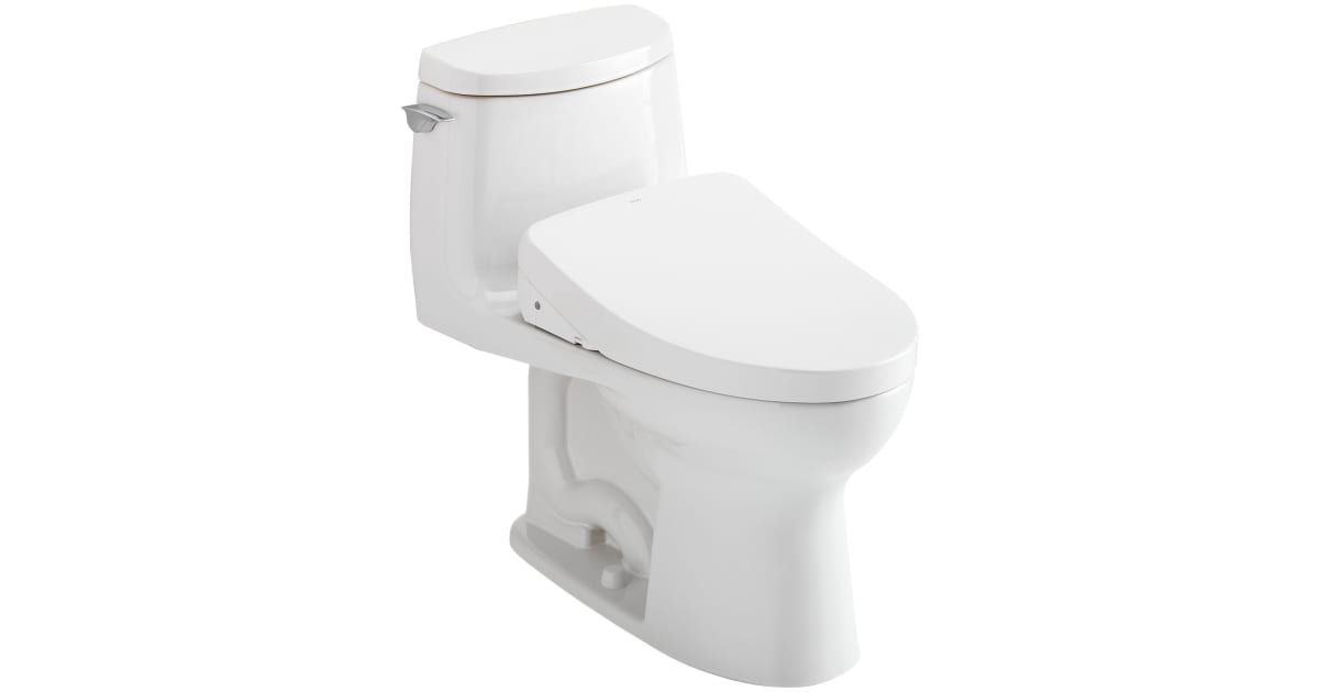 TOTO MW6043056CUFG#01 UltraMax II 1 GPF One Piece Elongated Toilet with ...