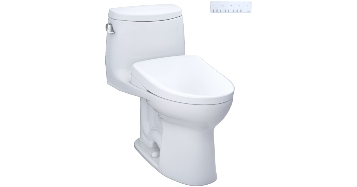 TOTO MW6044736CEFG#01 UltraMax II 1.28 GPF One Piece Elongated Chair ...