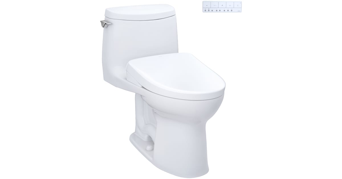 TOTO MW6044736CUFG#01 UltraMax II 1 GPF One Piece Elongated Chair ...