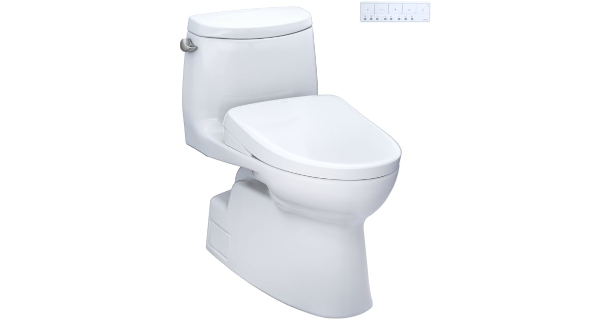 TOTO MW6144736CEFG#01 Carlyle II 1.28 GPF One Piece Elongated Chair ...