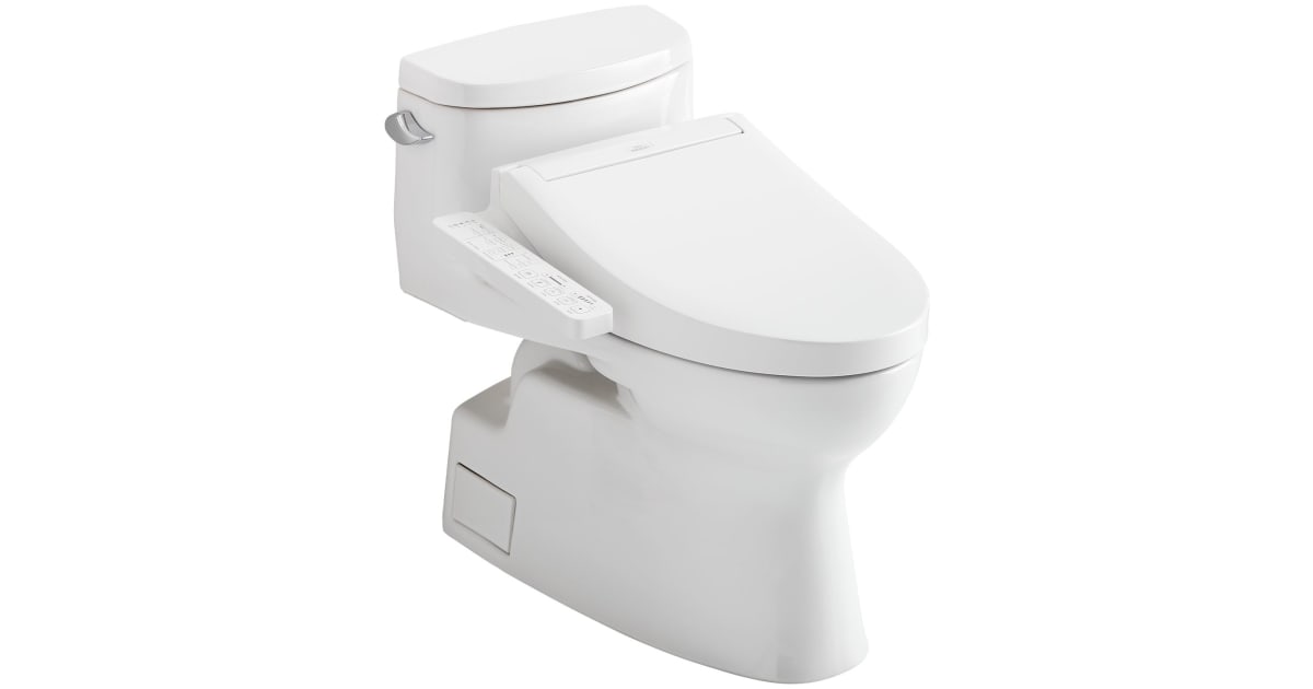 TOTO MW6443074CEFG#01 Carolina II 1.28 GPF One Piece Elongated Toilet ...