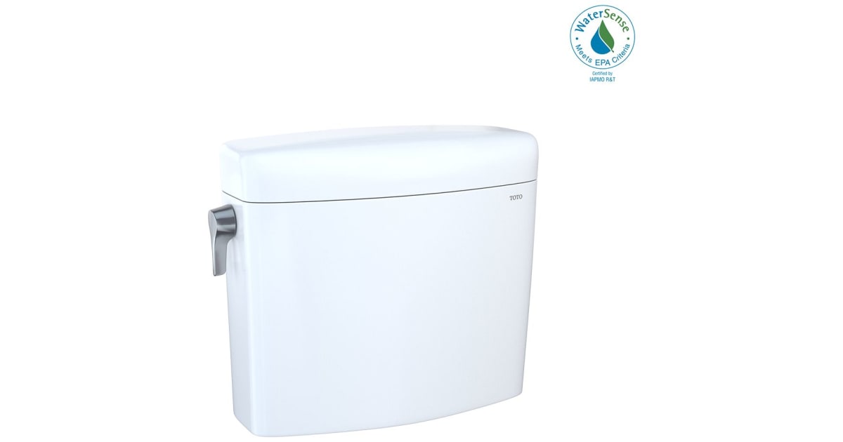TOTO ST436EMNA#01 Aquia 1.28 GPF Toilet Tank Only with Left Hand Lever ...