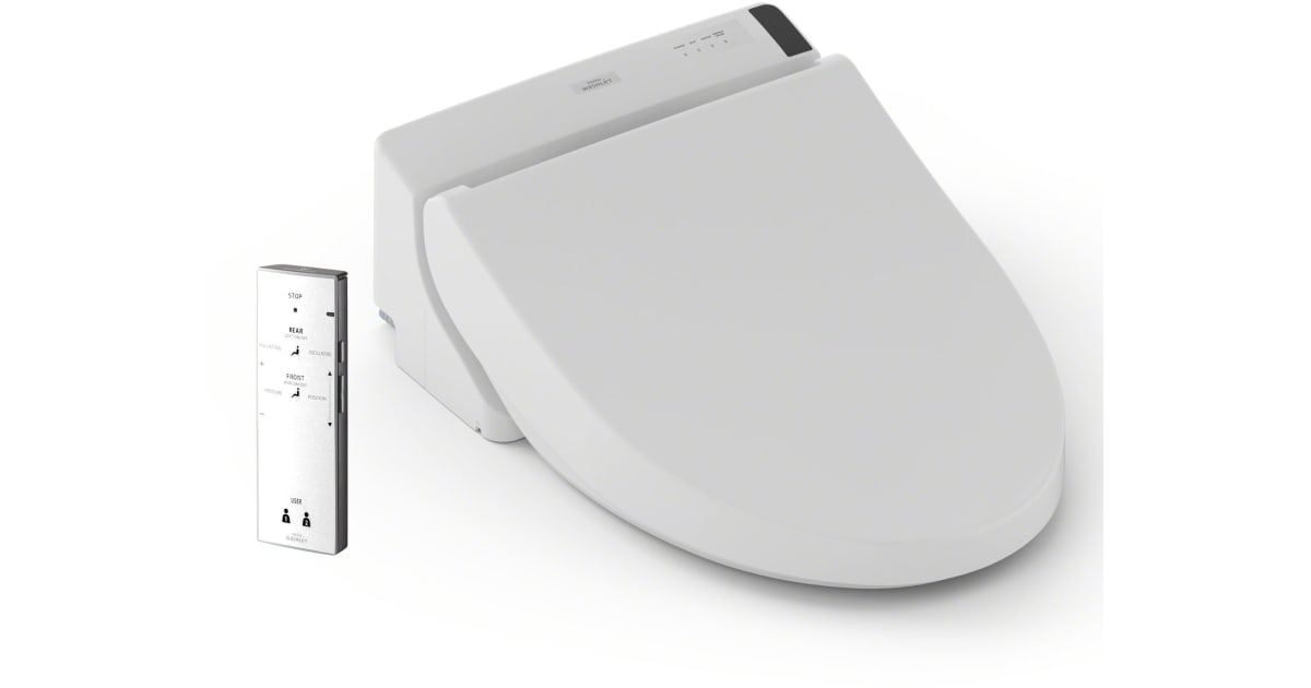 TOTO SW2024#01 Washlet A200 Elongated Soft Close Bidet Seat with Dual ...