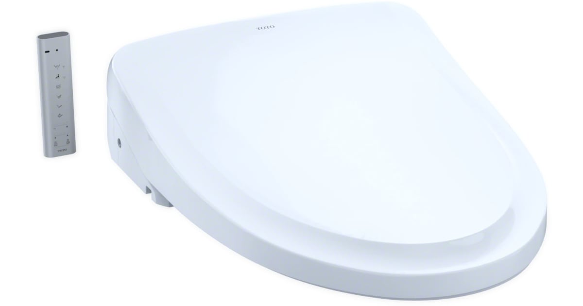 TOTO SW3044#01 Washlet S500E Elongated Bidet Seat with Heated Seat ...