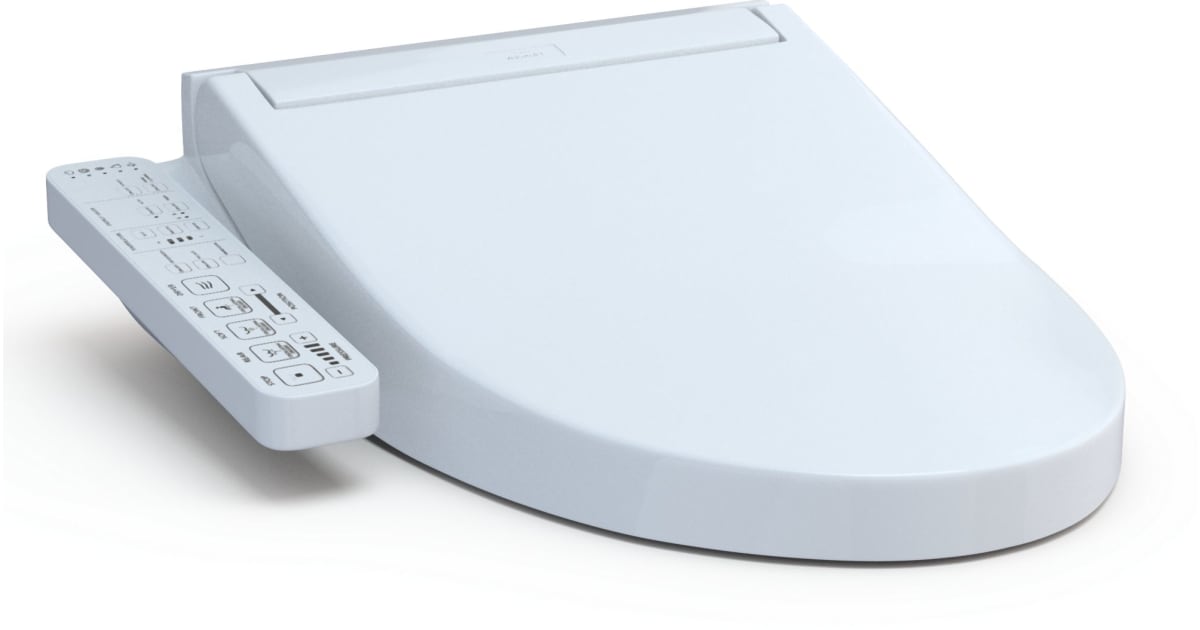 TOTO SW3074#01 C2 Elongated Soft Close Bidet Seat | Ferguson Home