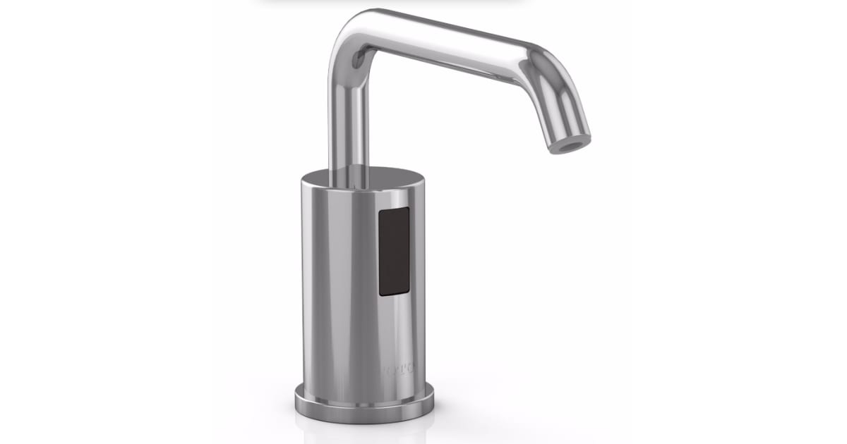 TOTO TES100DA#CP Deck Mounted Sensor Operated Soap Dispenser ...