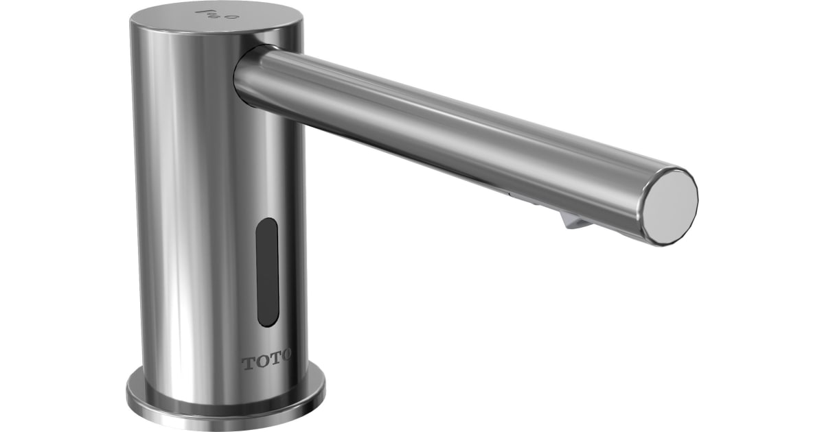 TOTO TES204AB#CP Global Faucet Deck Mounted Round S Touchless ...