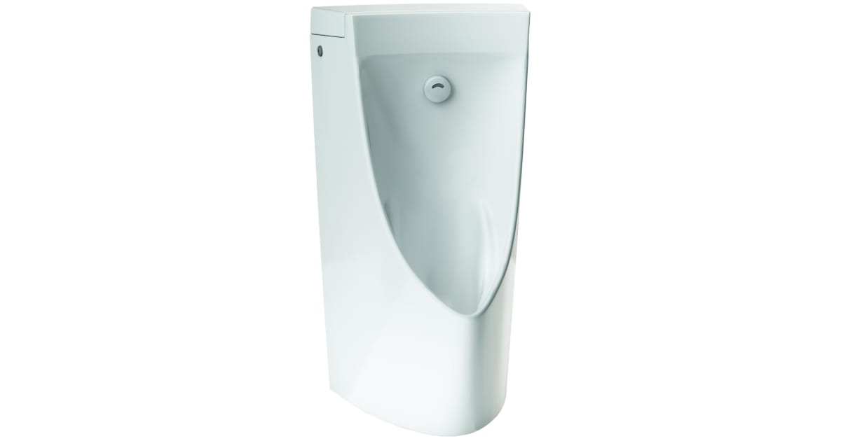 TOTO UE906UVG#01 0.125 GPF Wall Mounted Urinal with CEFIONTECT Ceramic ...