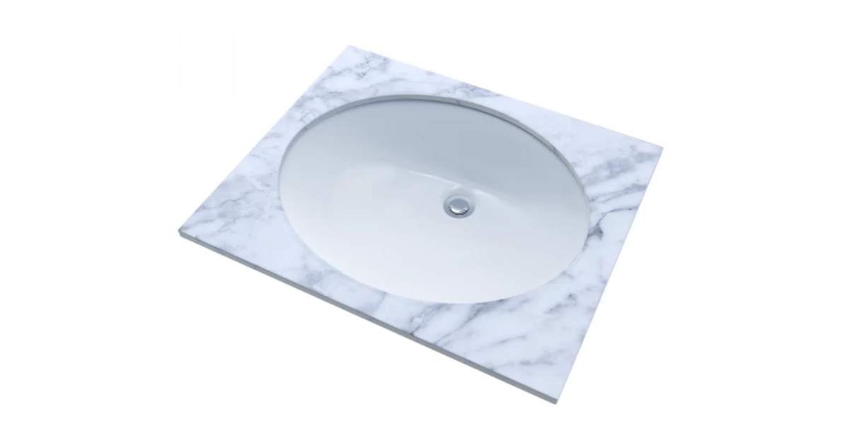 TOTO LT569#01 17" Undermount Bathroom Sink with Overflow | Ferguson Home