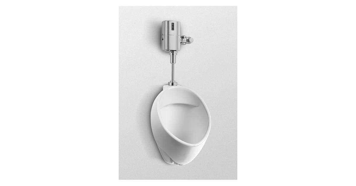 TOTO UT105UG#01 Commercial 1/8 GPF Wall Mounted Urinal with CeFiONtect ...