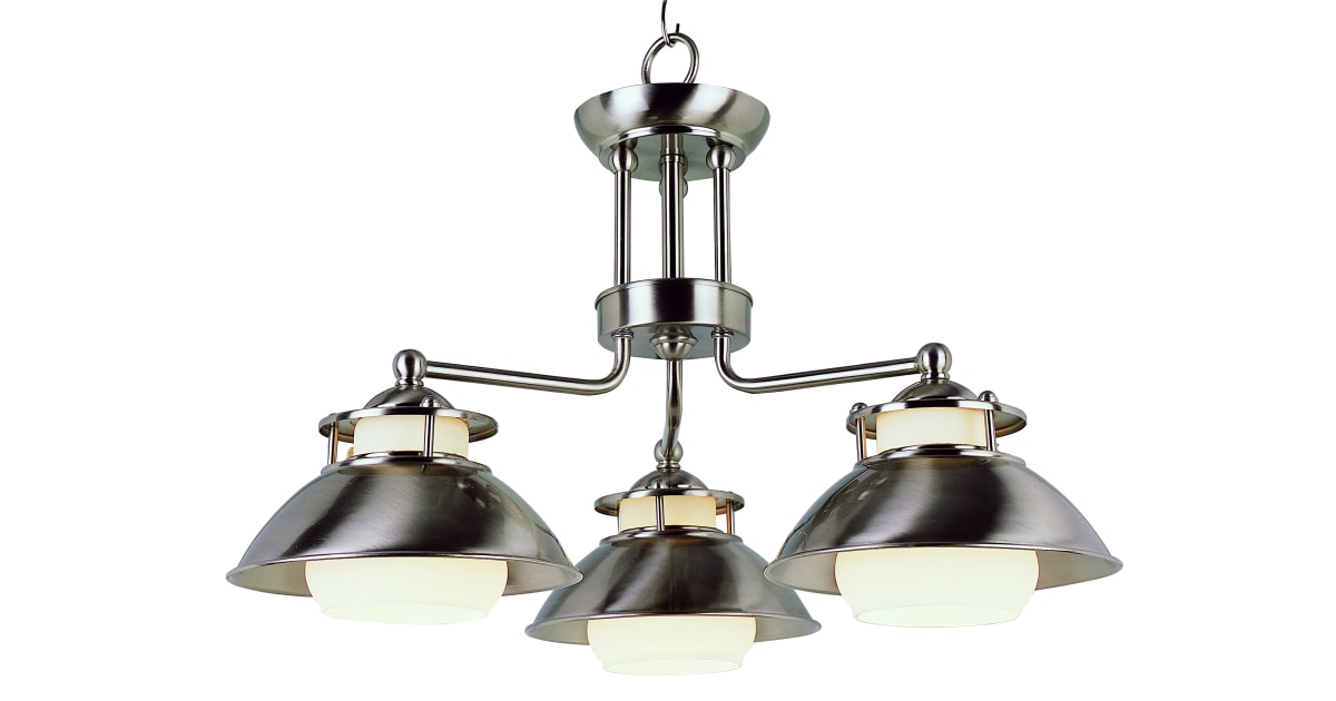Trans Globe Lighting 2214 PW Contemporary / Modern Three Light Down ...