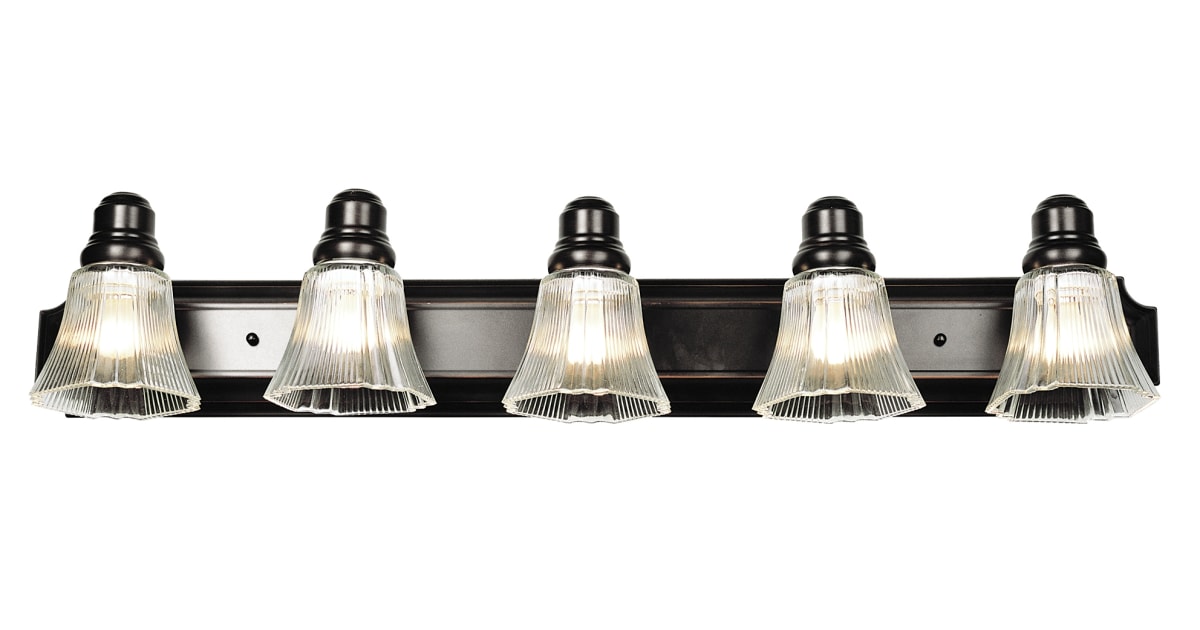 Trans Globe Lighting 2505 BN Five Light Down Lighting Bathroom Fixture ...