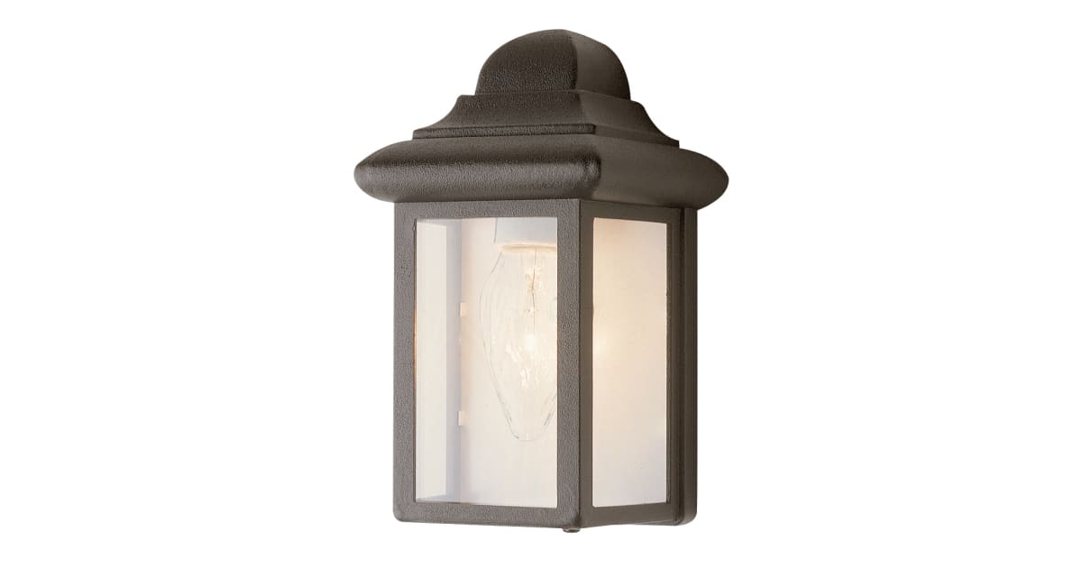 Trans Globe Lighting 44835 BK Single Light Down Lighting Outdoor Mini ...