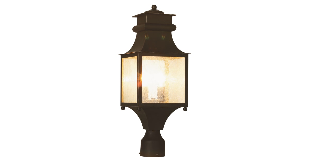 Trans Globe Lighting 45634 WB Two Light Up Lighting Outdoor Square Post ...