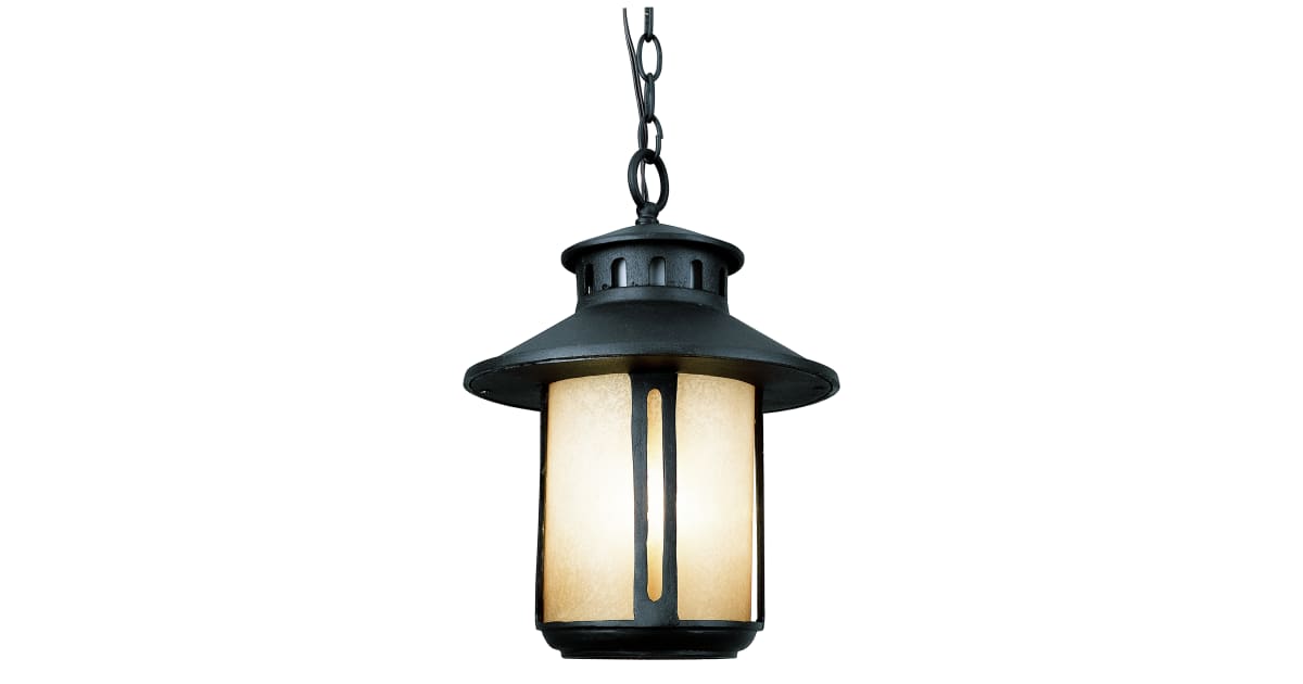 Trans Globe Lighting 5954 BK Craftsman / Mission Single Light Outdoor ...