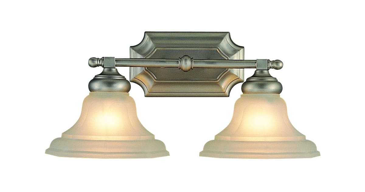 Trans Globe Lighting 6682 BN Two Light Down Lighting 17.5" Wide ...