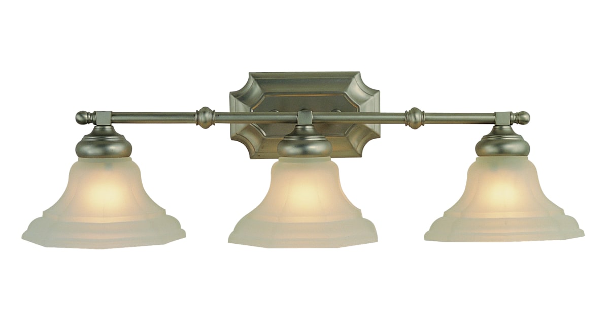 Trans Globe Lighting 6683 BN Three Light Down Lighting 27" Wide ...