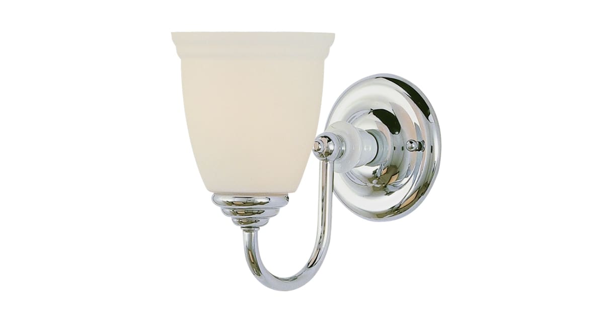 Trans Globe Lighting 7131 PC Single Light Up Lighting Wall Sconce ...